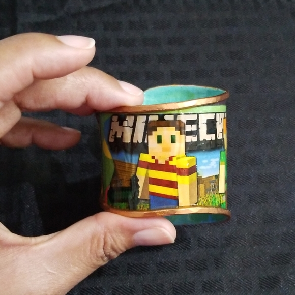 Hand Crafted | Jewelry | Arm Cuffs Minecraft | Poshmark